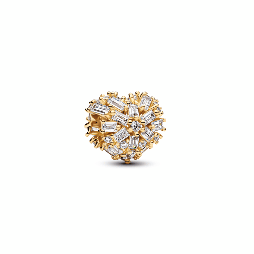 Sparkling Heart Charm — The Diamond Center: Where Wisconsin Gets Engaged